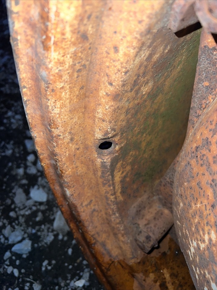 8N, NAA, 600,700,800 Etc 2000,3000, 4000 FORD TRACTOR Rim W/WHEEL ...