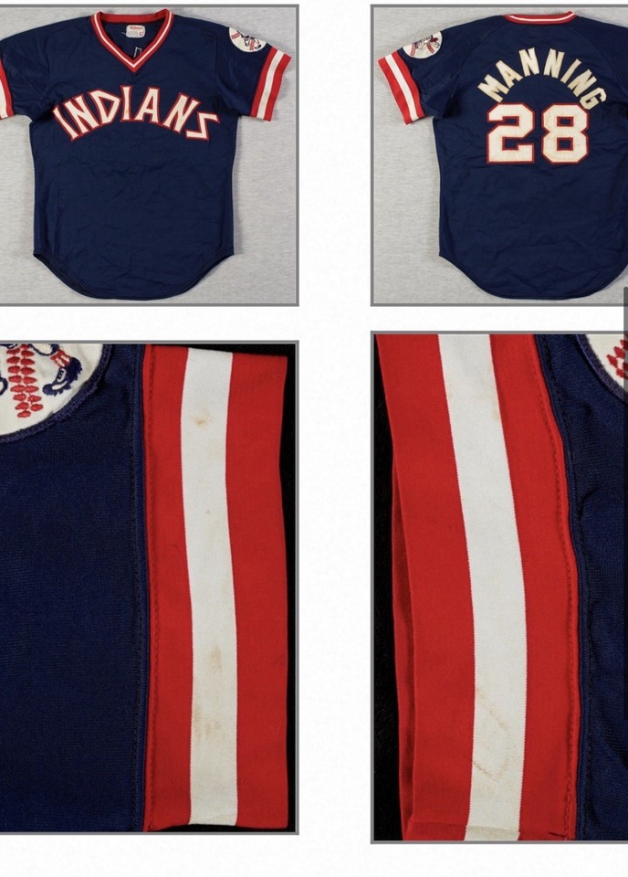 1975 MLB Game Worn Cleveland Indians Wilson Jack Brohamer Jersey 42 ...