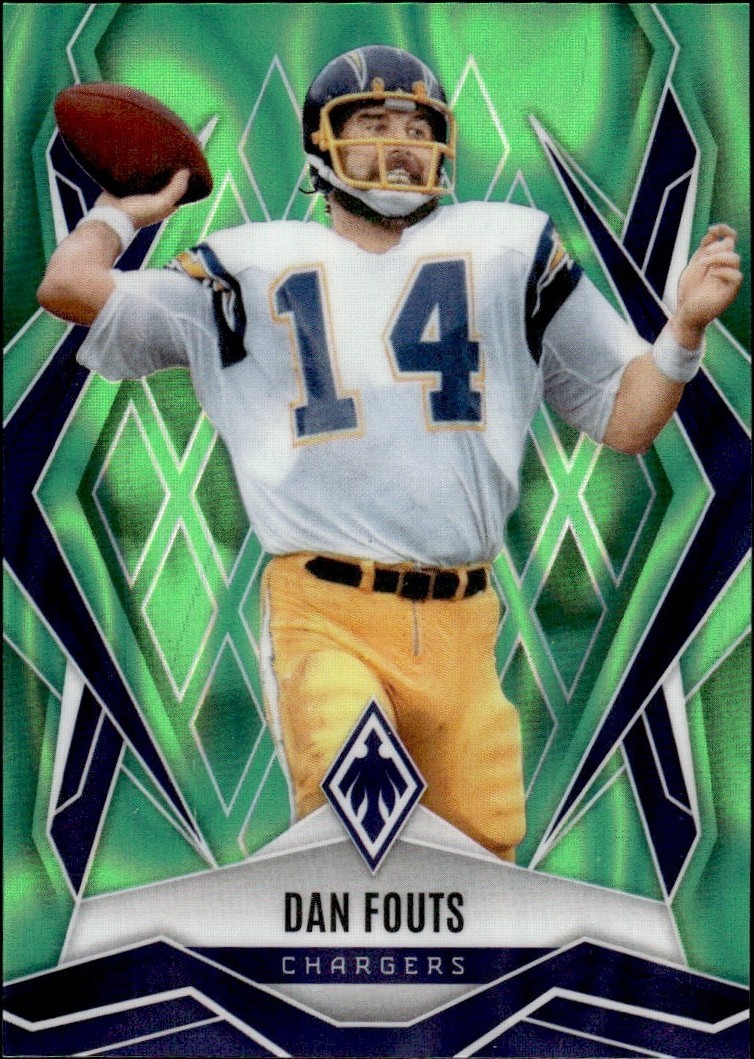 2025 Panini Phoenix - Dan Fouts #18 Lime Green Lava /225 for sale ...