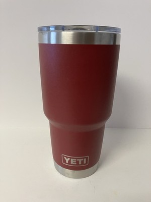 Yeti 30 oz Stainless Steel Vacuum Tumbler Red Burgundy CLEAN *read | eBay