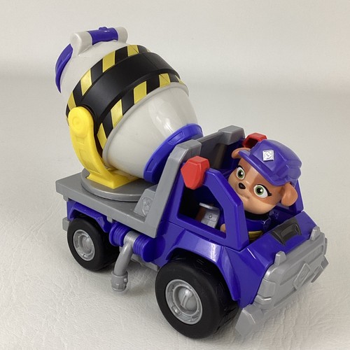 Paw Patrol Rubble & Crew Mix with Figure Cement Mixer Construction ...
