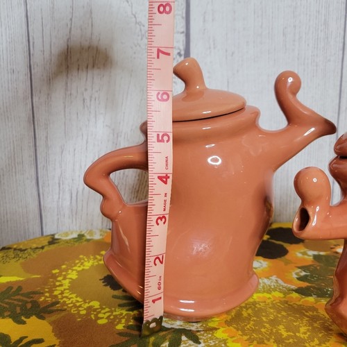 Orange Sassy Ceramic Dancing Teapots With Attitude | eBay