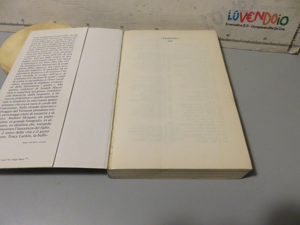 Roman Outre Il Obscurité - Joseph Hayes - Sperling & Courant 1987 | eBay