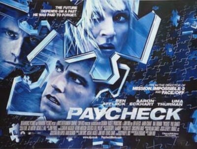 Paycheck Original Movie Poster | eBay