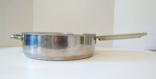 Leyse Commercial 11” Skillet Pan 18/10 Stainless Steel Innova Cookware ...