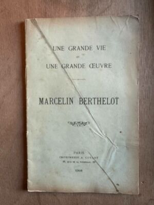 Une grande vie et une grande oeuvre - Mercelin Berthelot | Bon état | eBay
