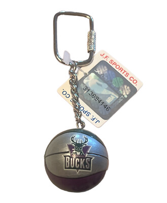 Vintage 90s NBA Basketball Milwaukee Bucks Lil' Sports Brat Keychain | eBay