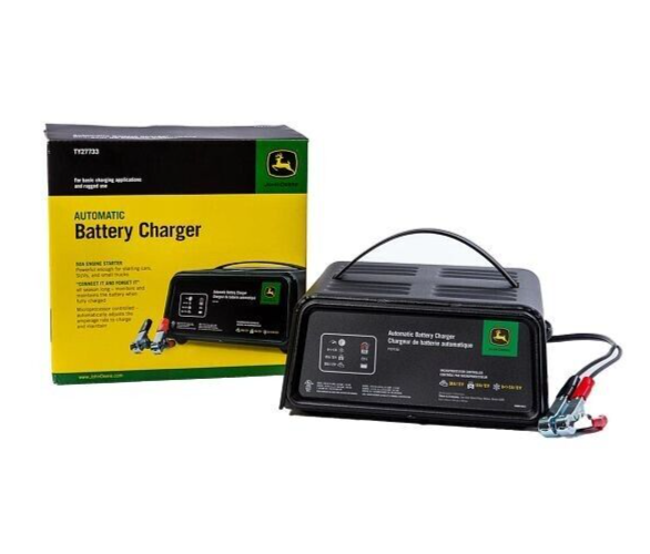 John Deere Automatic Battery Charger & Engine Start/Timer 12V 50-amp ...