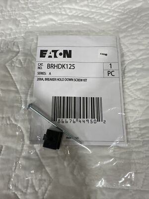 Eaton BRHDK125 BR Breaker Retainer Screw Kit (same as Enphase EP200G-NA ...