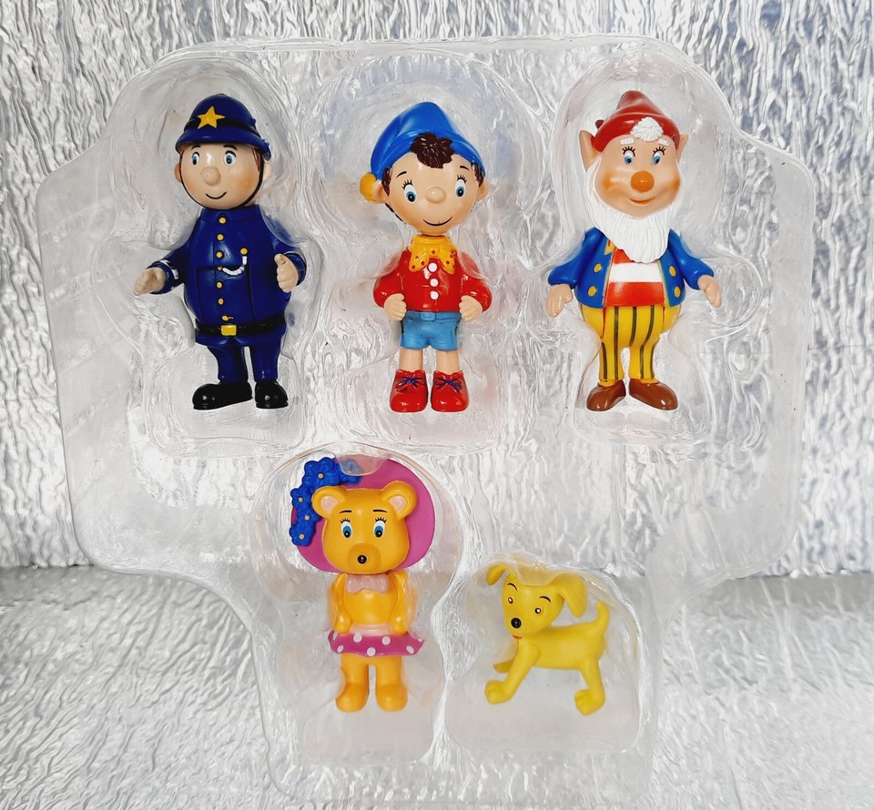 Noddy & Friends Toy Figures Cake Toppers Tessie Big Ears Plod Bumpy Dog ...
