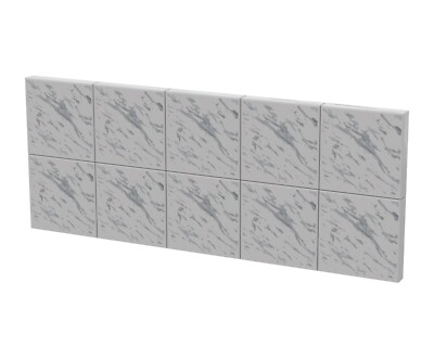 Custom UV Print on LEGO Tiles - White Marble pack 1 | eBay Australia