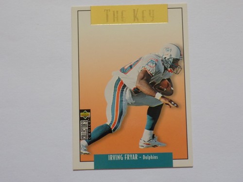 1995 Upper Deck GOLD THE KEY Irving Fryar Card #U89 | eBay