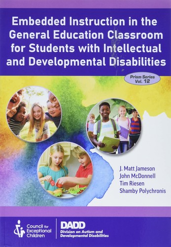 Embedded Instruction in the General Education Classroom for Students ...