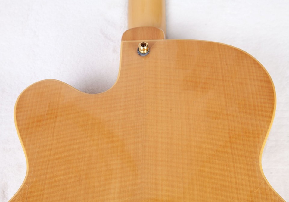 2001 HOFNER Jazzica Custom Archtop Guitar, Blonde Flamed Maple, w ...