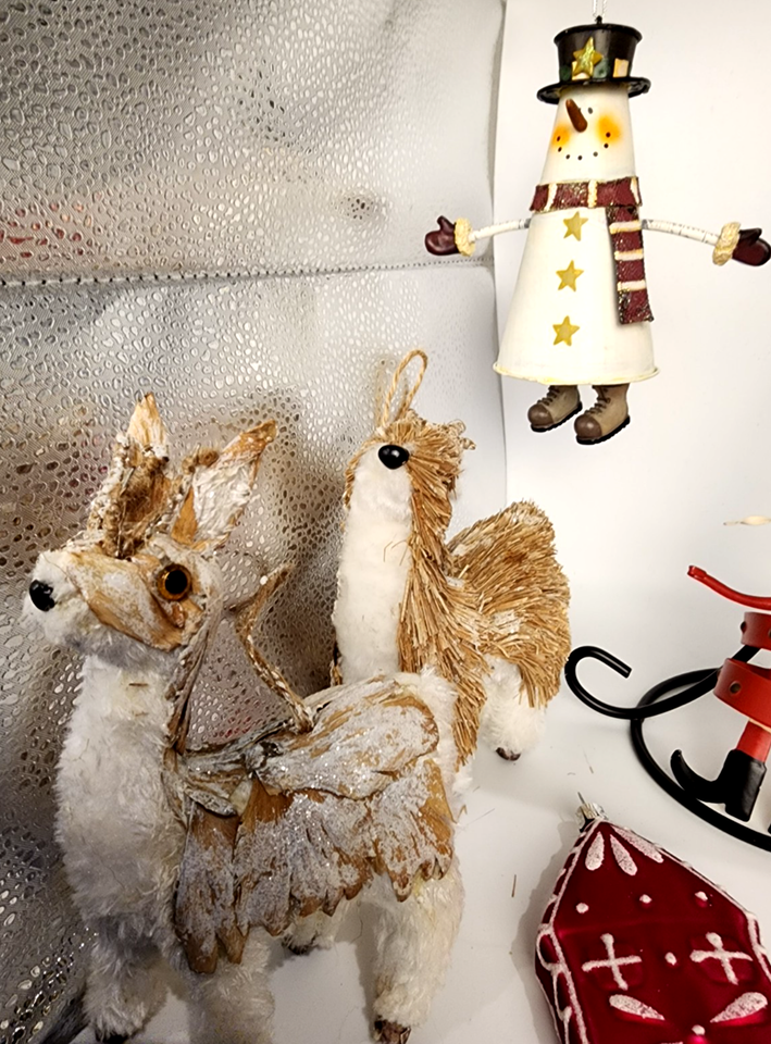 12 Rare Vintage Pier 1 Christmas Ornaments-Unique Metal Characters ...