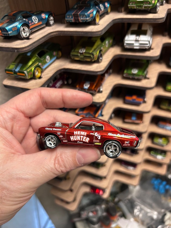 custom Hot Wheels Chevelle SS Express hemi hunter racing real rider | eBay