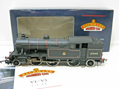 Bachmann Branch Line OO Gauge 31-610 V1 / V3 Tank Loco #67645 in BR ...