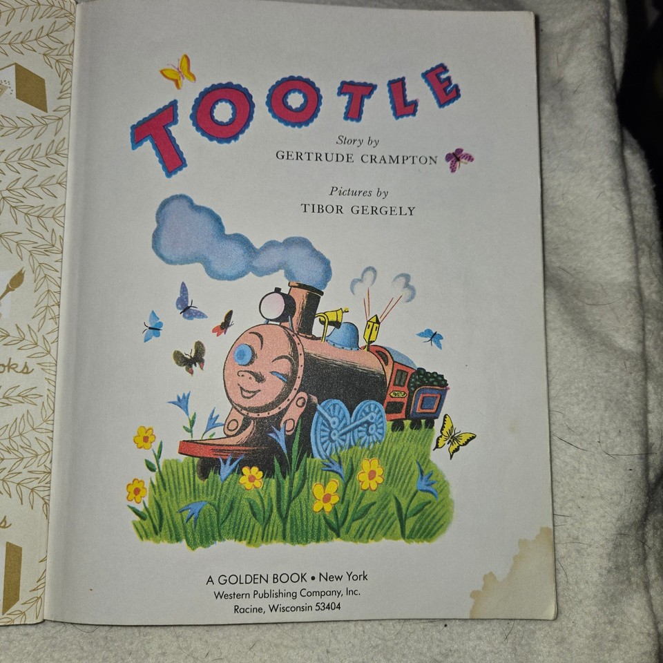 Tootle - A Nostalgic Little Train Story, a Little Golden Book | eBay
