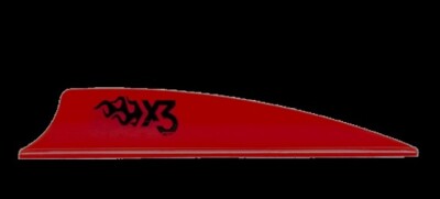 Bohning X3 Vane 3" Shield Cut Vanes Select Color of Your Choice 36pk | eBay