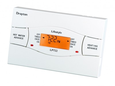 ACL DRAYTON LP722 7 DAY ELECTRONIC TWIN CHANNEL PROGRAMMER NEW FREE ...
