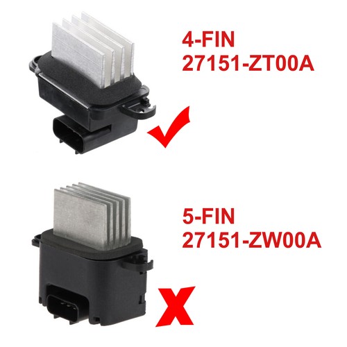 Blower Motor Resistor Power For 2005-2008 Nissan Armada Titan 5.6L ...