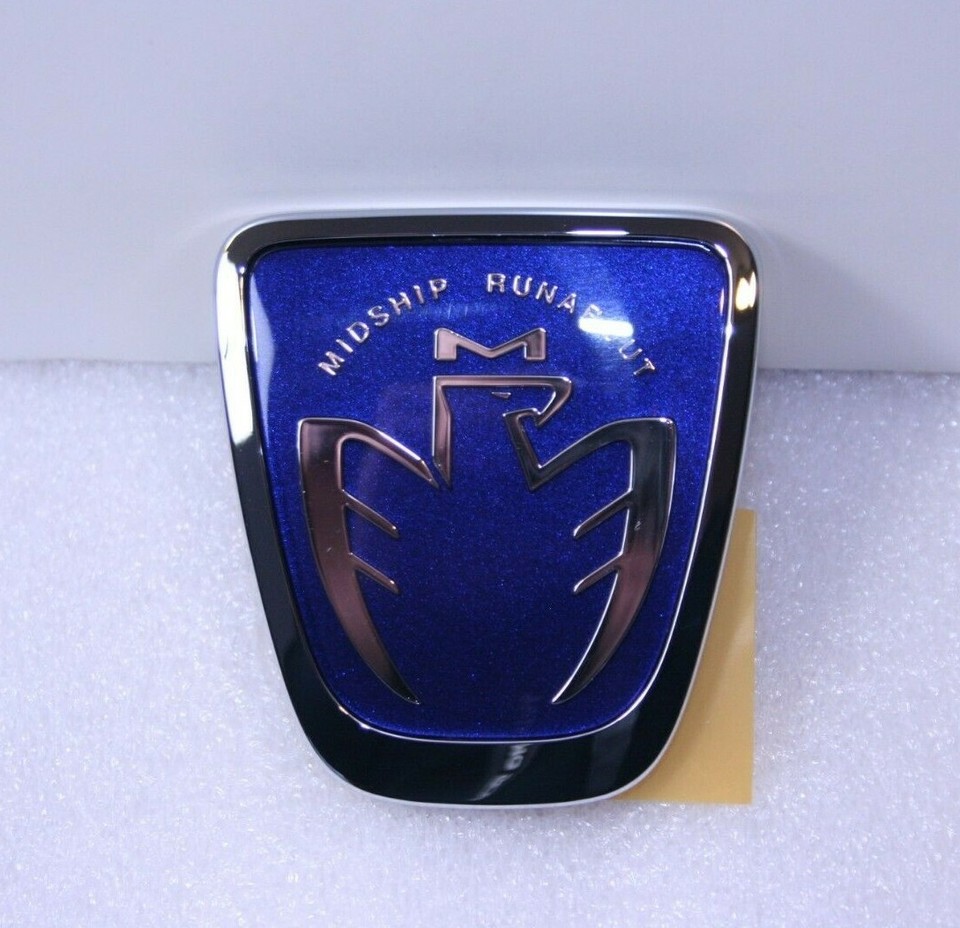 75314-17030 "Midship Runabout" Blue Front Emblem - 2000-2005 MR2 Spyder ...
