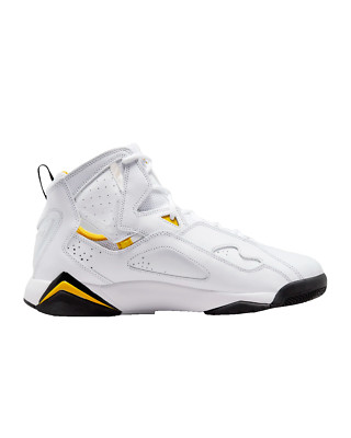 [342964-107] Men's Jordan True Flight White Yellow Ochre Sneakers *NEW ...