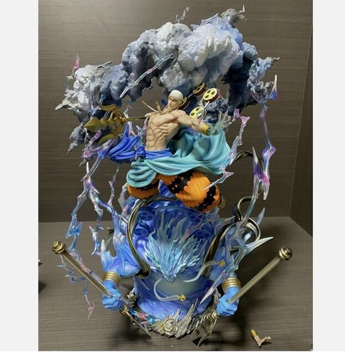 Enel Statue Resin LAST SLEEP Studio One Piece Figurine Model S- 48cm | eBay