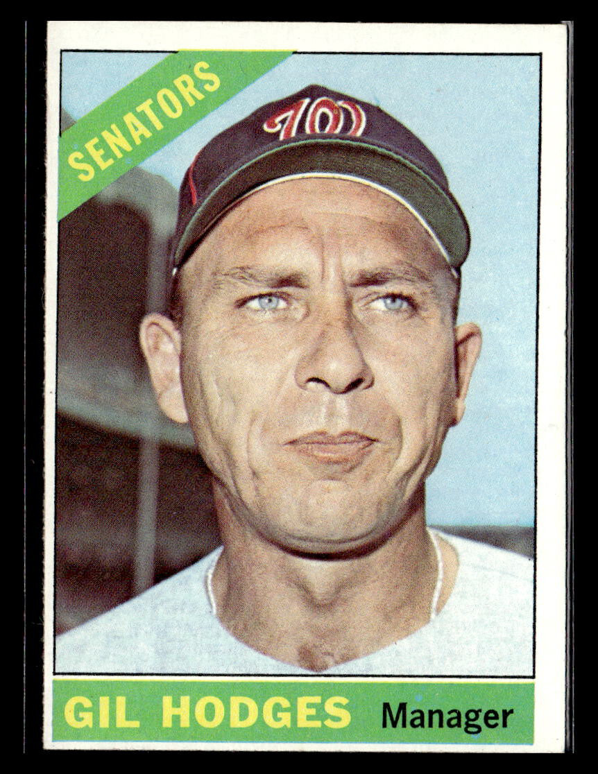 1966 Topps Baseball #386 Gil Hodges Card - EXMT #5128 | eBay