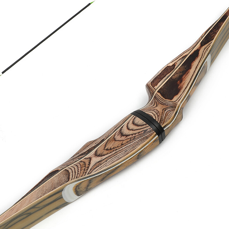 Archery Longbow Takedown Wooden 20-50lbs 60” 62" 64" Traditional Bow RH ...