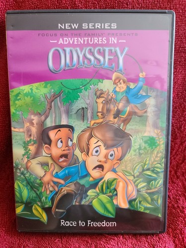 SHELF162k DVD tested~ adventures in Odyssey- race to freedom | eBay