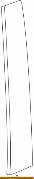 75756-33090 Toyota Moulding, front door window frame, rear lh ...