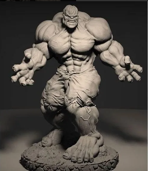Hulk Ripped Statue