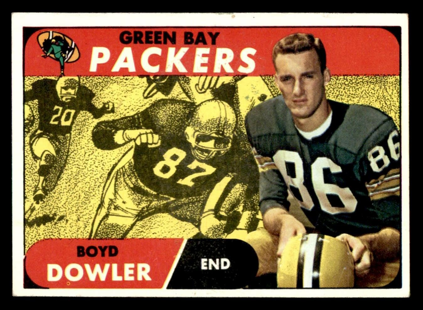 1968 Topps Football #105 Boyd Dowler EX *d2 | eBay