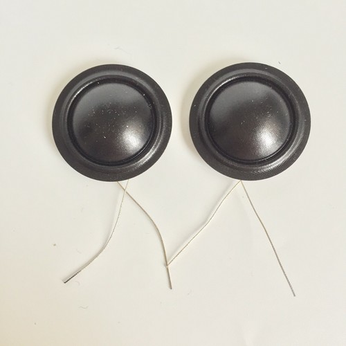 2 AFT 0.75" Silk Dome Diaphragms For Advent Prodigy Tower II Tweeter 99 ...