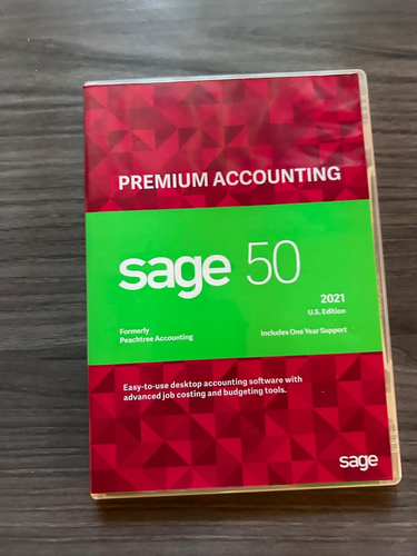 Sage 50 Premium Accounting 2021 For Windows (1 User) (License ...
