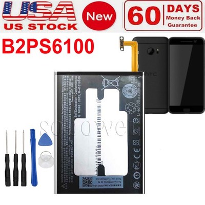 Battery for HTC Desire 10, 10 Lifestyle, One M10 Battery B2PS6100 ...