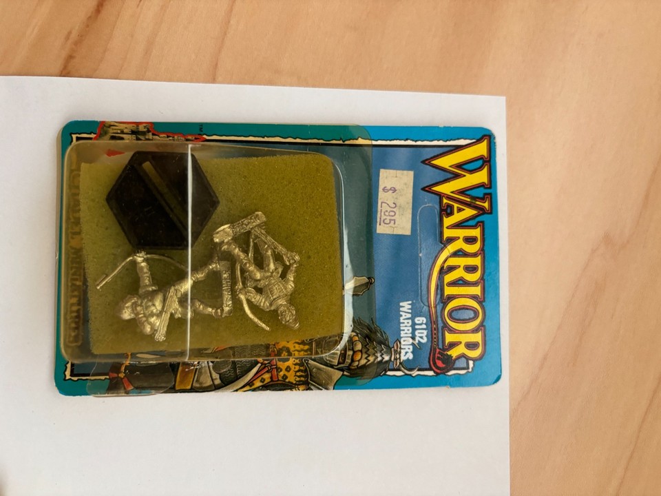 Warhammer Citadel 80s Warriors 6102 Blister Lot | eBay UK