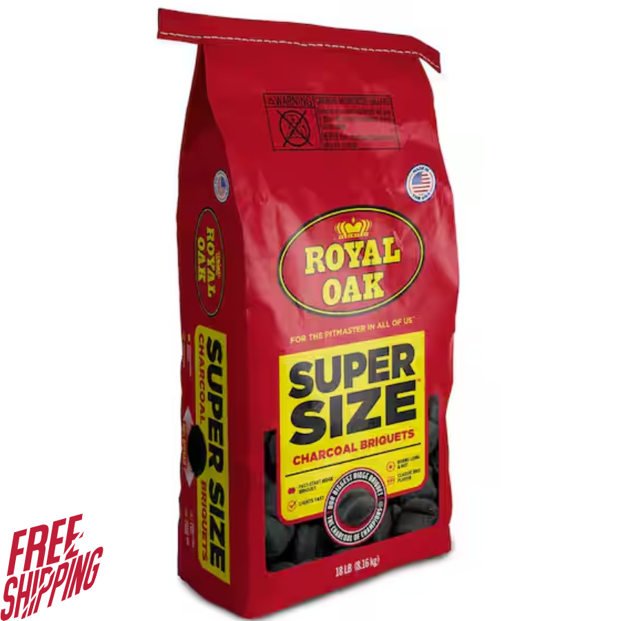 Royal Oak 18 lb. Super Size Charcoal Briquets | eBay