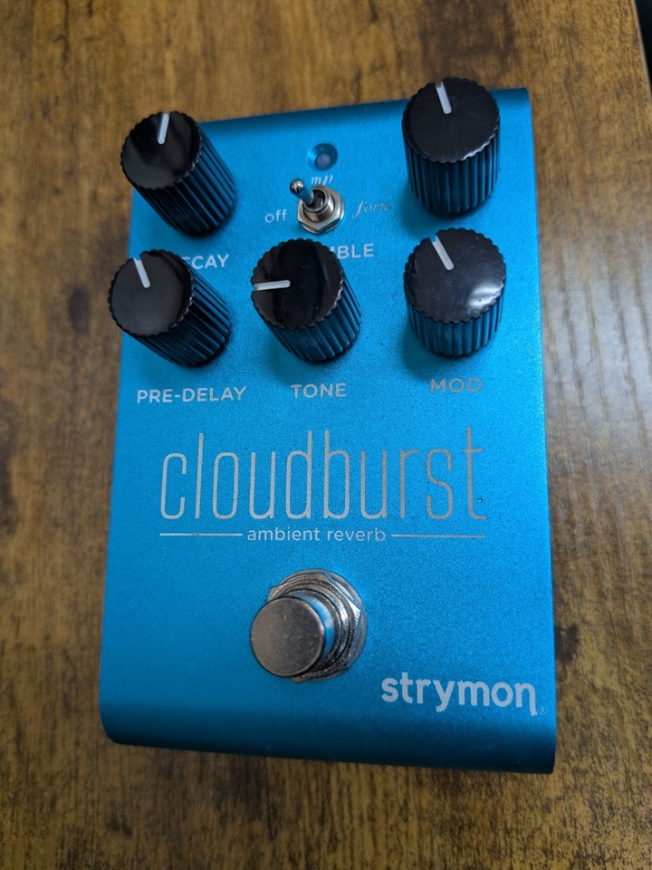 Strymon CloudBurst - Ambient Shimmer Reverb Effects Pedal (Blue ...