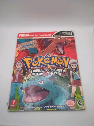 Pokemon FireRed and LeafGreen Version (GBA 2004) Prima’s Official Game ...