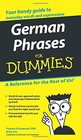 German Phrases For Dummies Paulina Christensen|Anne Fox Paperback Good 9780764595530 | eBay