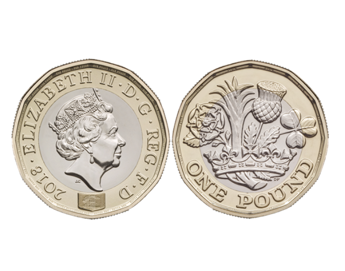 2017 - 2026 £1 One Pound Coin, New Bees coin Royal Mint Brilliant ...