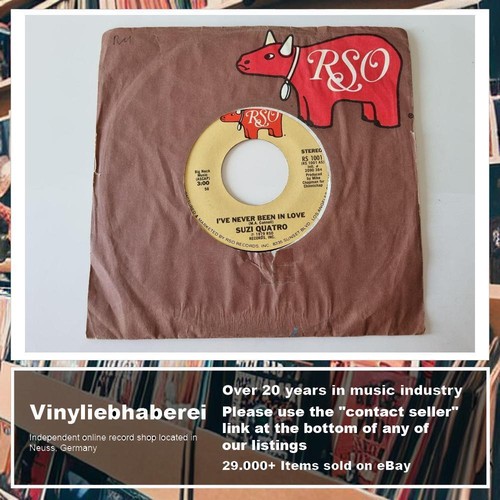 Suzi Quatro - I've never been in love/ Space cadets 7'' Vinyl US | eBay