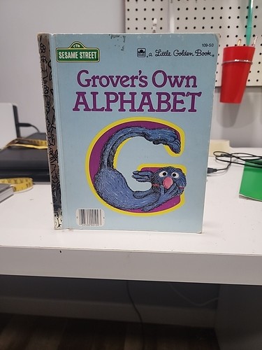 Grover's Own Alphabet, A Little Golden Book,1978(Sesame Street) | eBay