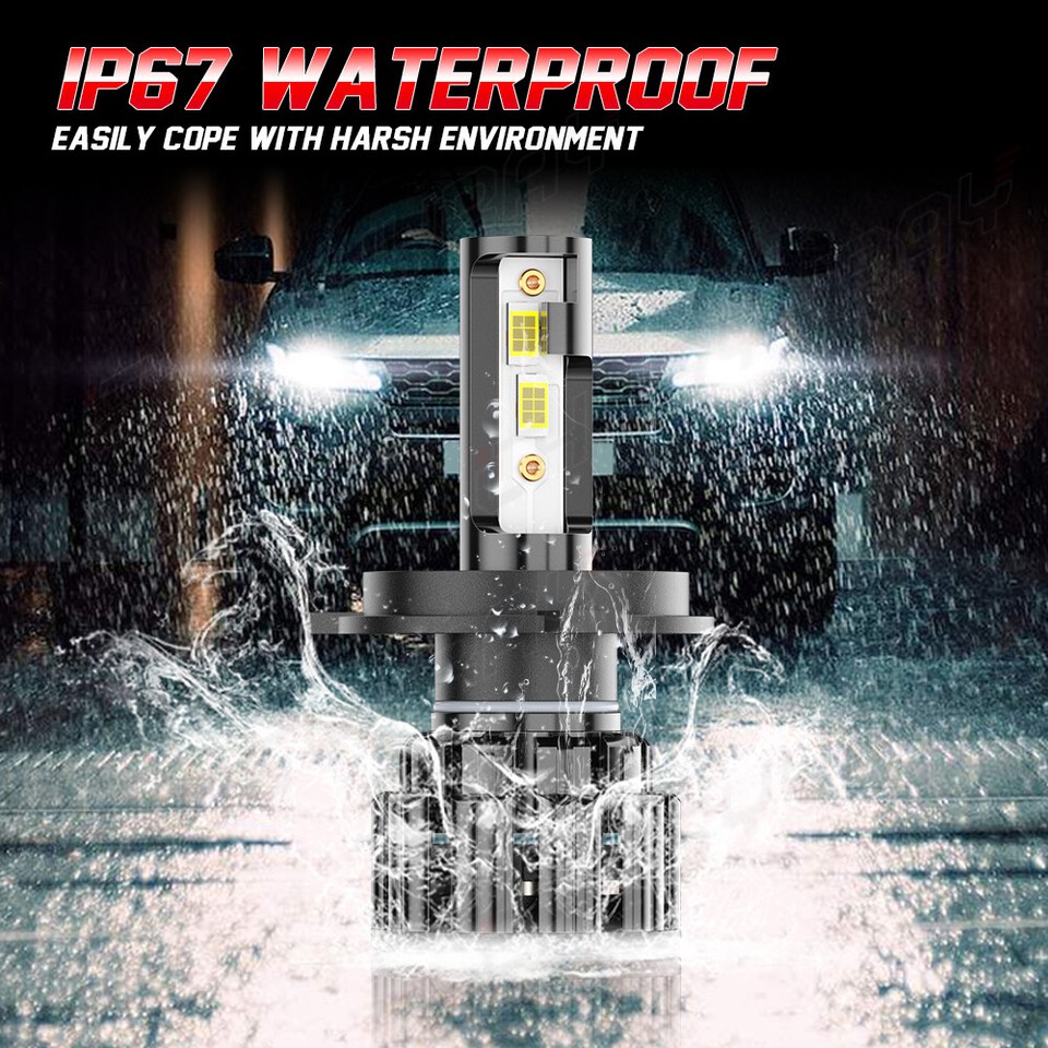 7"X6" inch Sealed Beam Headlight Conversion High/Low Beam+ 150W H4 CSP ...