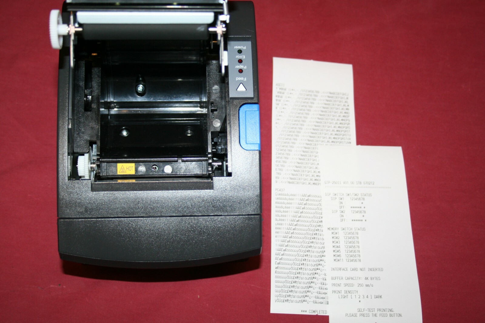 Senor Tech GTP-250 Printer W/USB Interface and power adapter-Clean ...