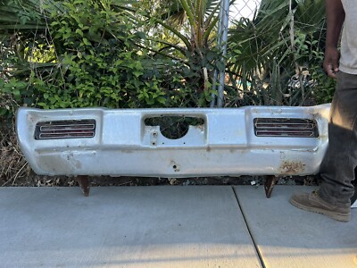 1968 Pontiac Gto Bumper With Taillight Lenses | eBay