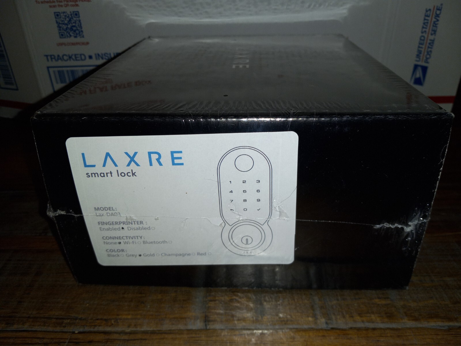 New, Sealed! Laxre Smart Lock LAX-DA03 Fingerprint Enabled Bluetooth ...
