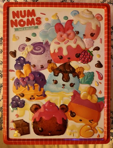 Embossed NUM NOMS Tin 3 books & scented stickers | eBay